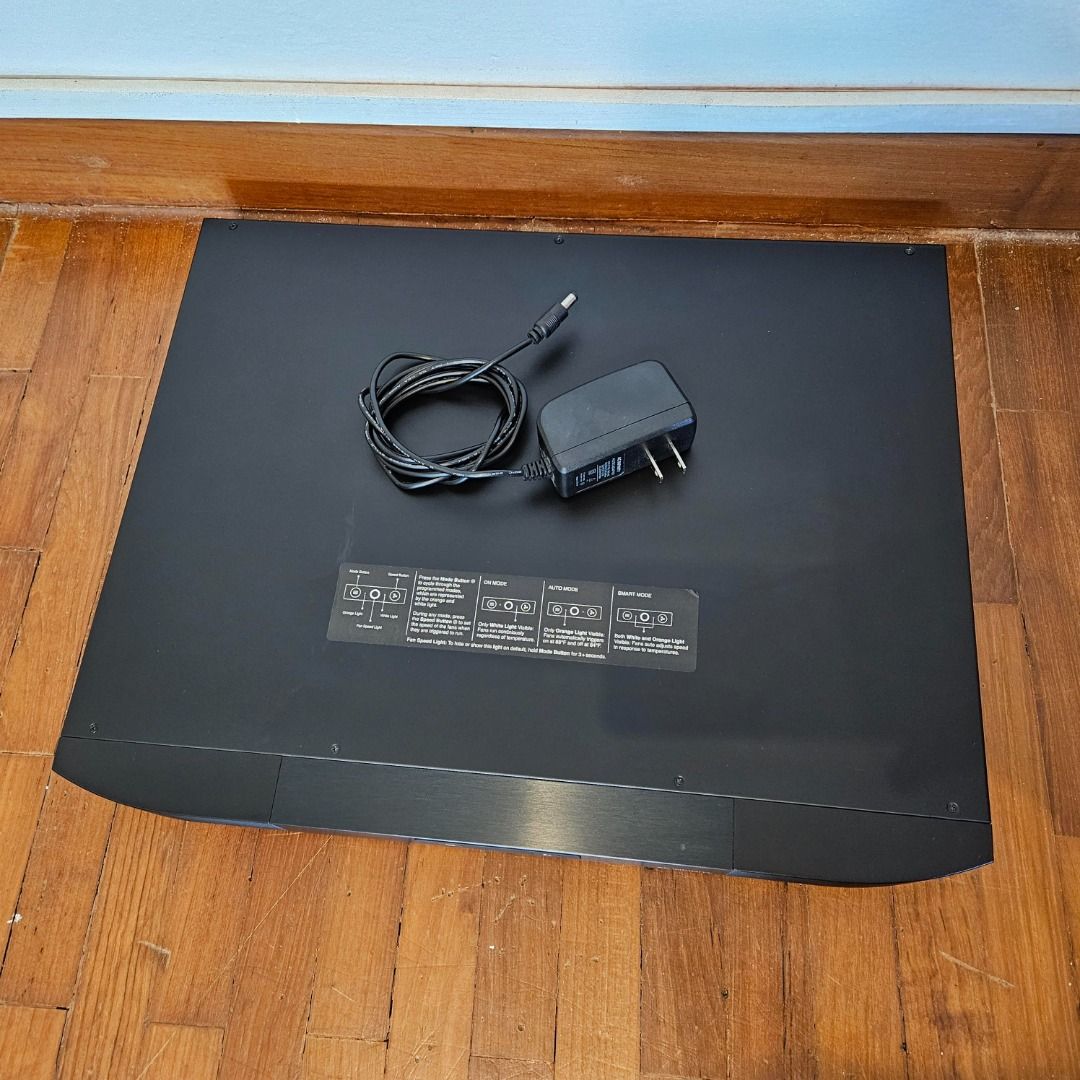 AIRCOM S8, RECEIVER AND AV COMPONENT COOLING BLOWER SYSTEM, REAR ...