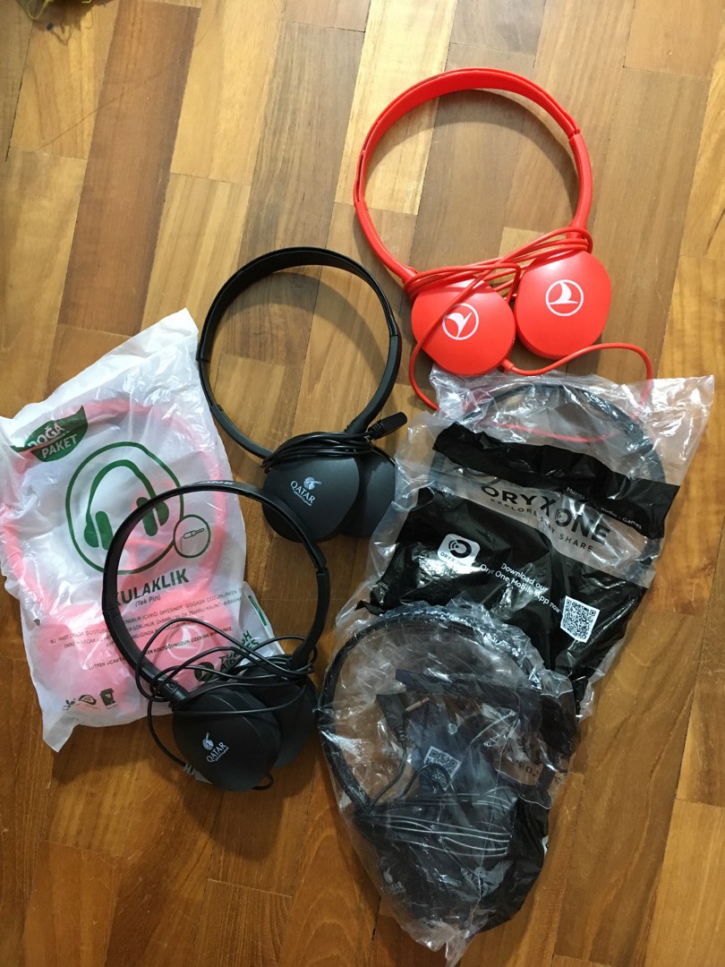 Airplane Headphones, Audio, Headphones & Headsets on Carousell