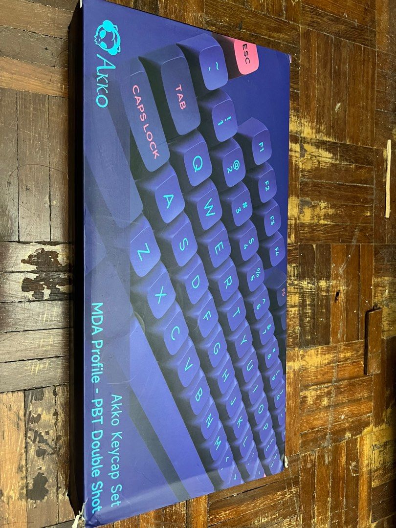 Akko Neon MDA Profile Keycap set, Computers & Tech, Parts & Accessories ...