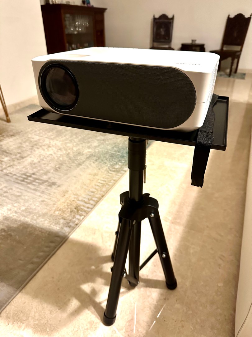 **Almost new Lumos Auro Smart Projector with stand, TV & Home ...