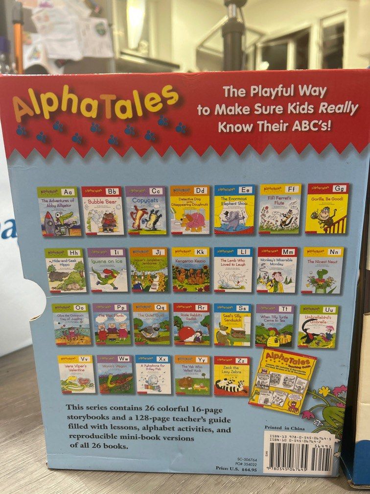Alpha Tales & Number Tales by Scholastic, Hobbies & Toys, Books ...