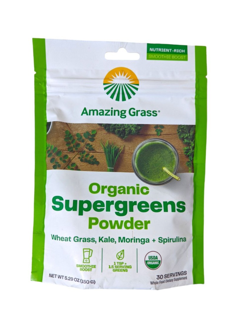 Amazing Grass Super Greens Booster: Greens Powder Smoothie Mix 30 ...