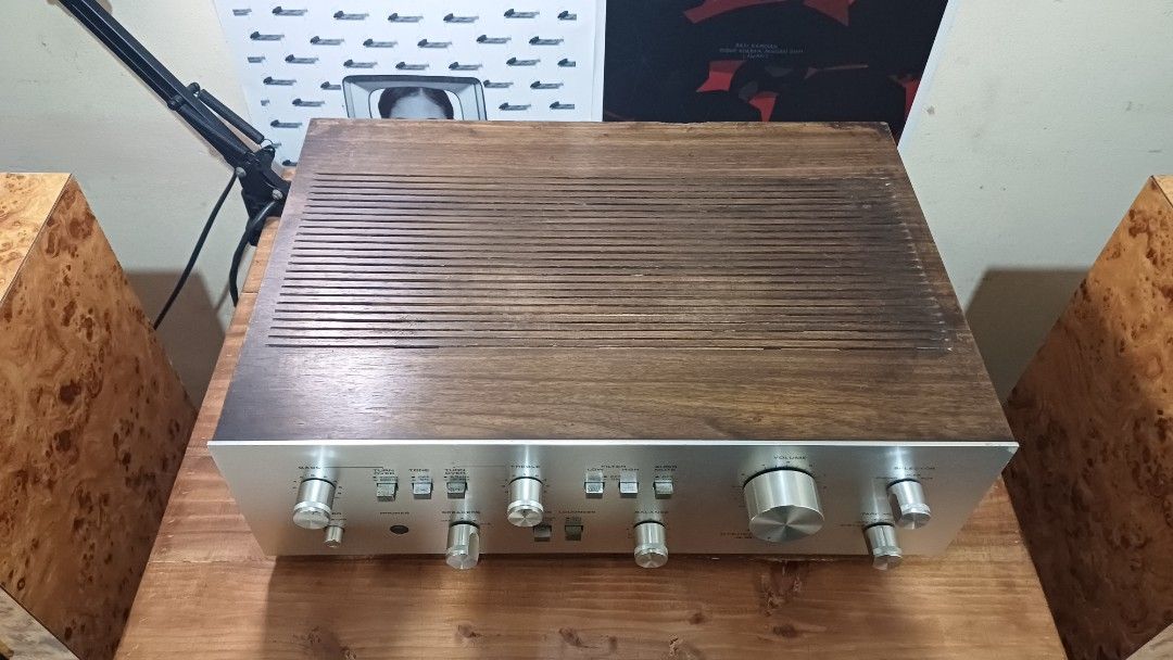 Ampli akai Am2400 ampli jadul, Elektronik, Audio di Carousell