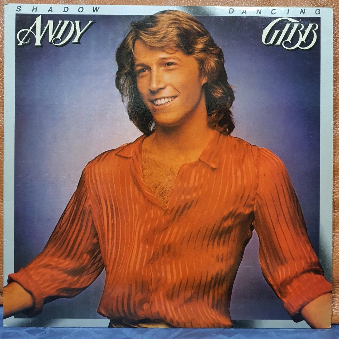 Andy Gibb - Shadow Dancing Vinyl Record LP, Hobbies & Toys, Music & Media, Vinyls on Carousell