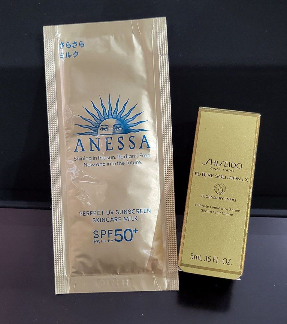 Anessa + Shiseido Sample, Beauty & Personal Care, Face, Face Care on ...