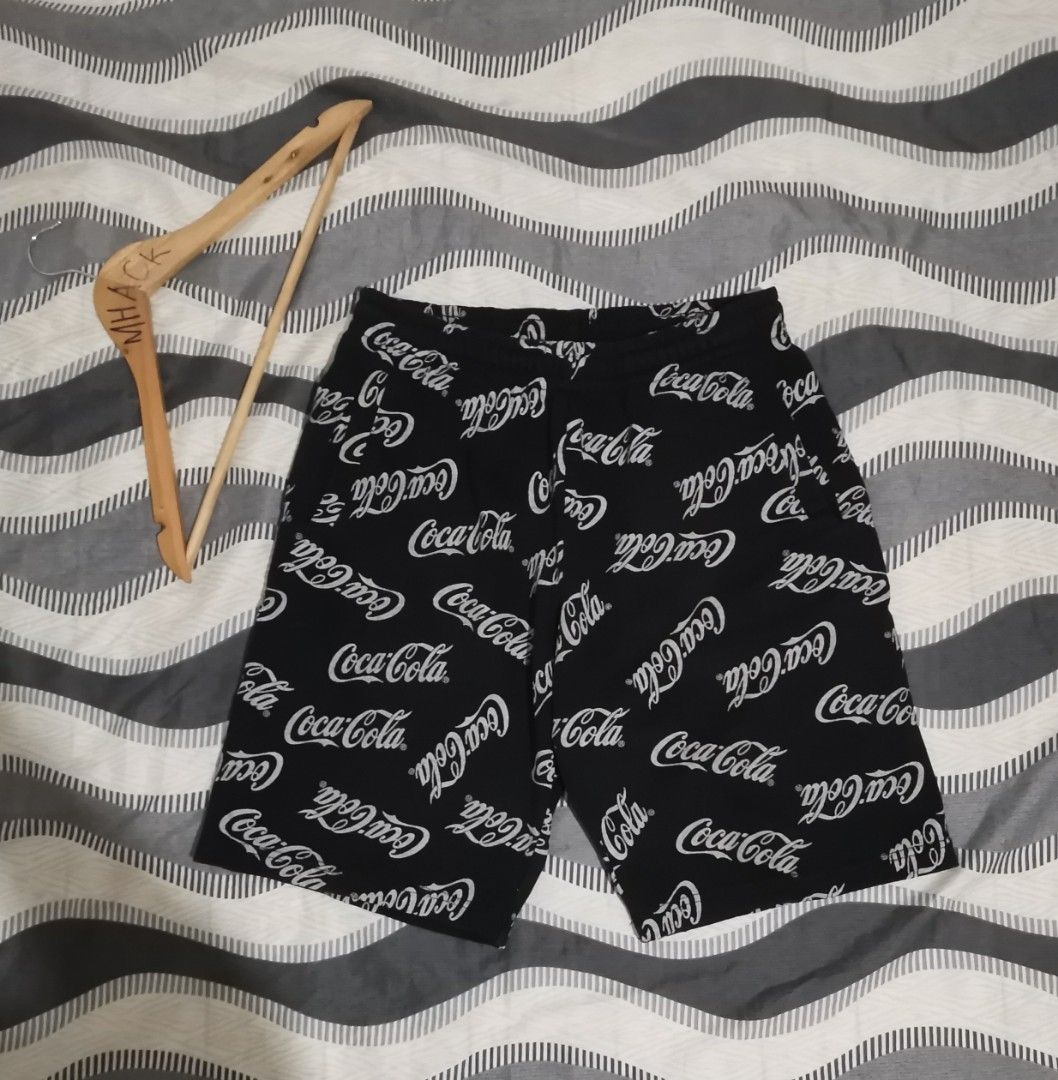 ANTA X COCA-COLA AOP SHORT, Men's Fashion, Bottoms, Shorts on Carousell