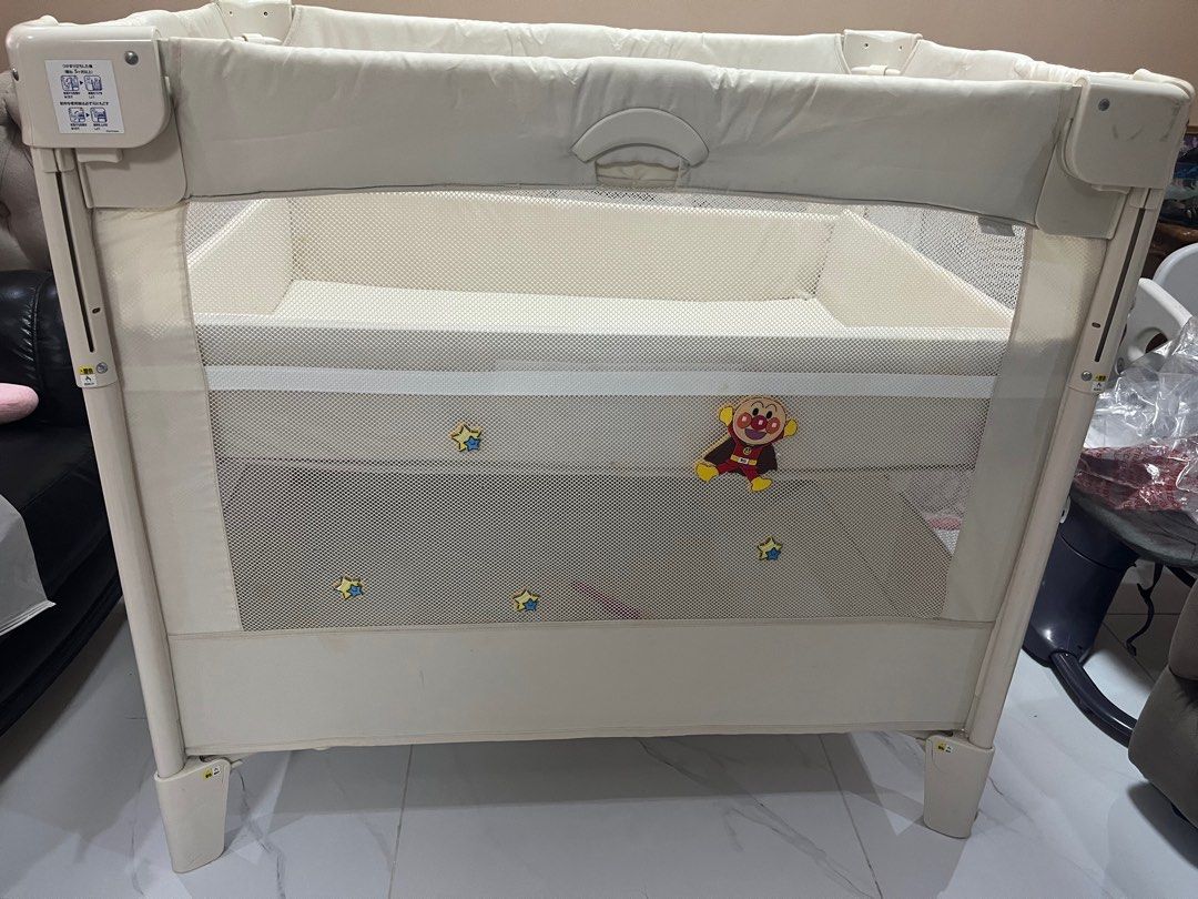 Aprica Coconel Crib, Babies & Kids, Baby Nursery & Kids Furniture, Cots ...