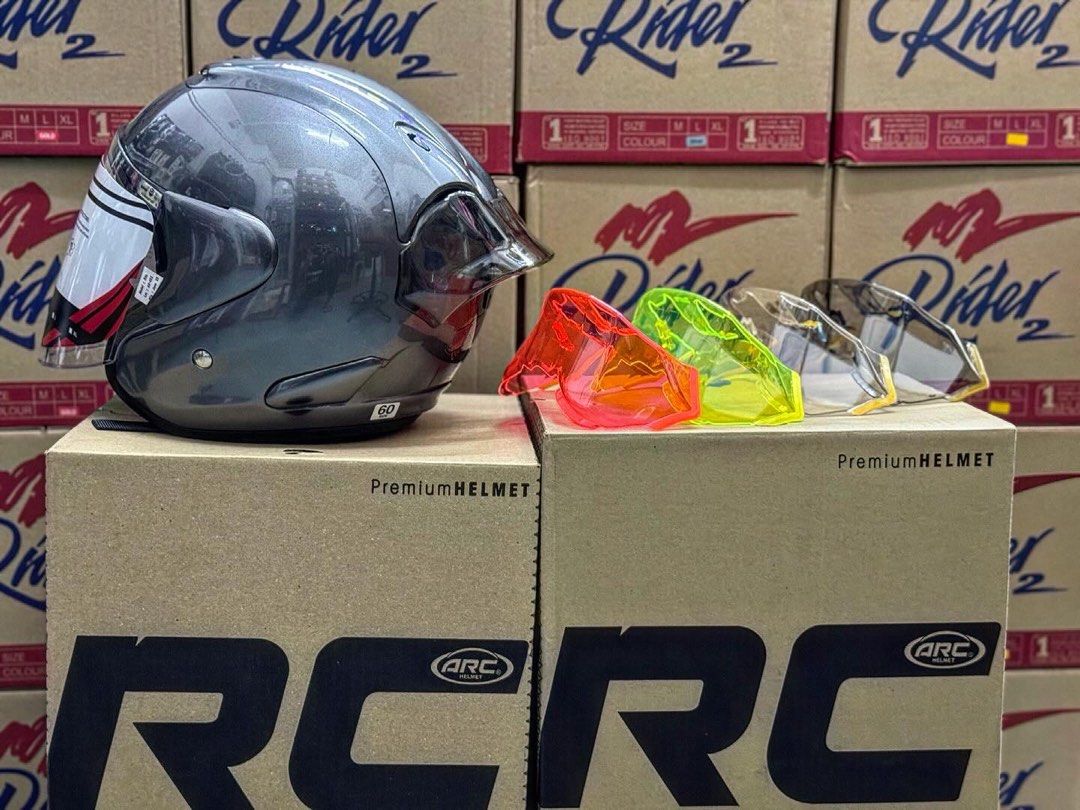 Arc Ritz Helmet Spoiler, Motorcycles, Motorcycle Apparel on Carousell