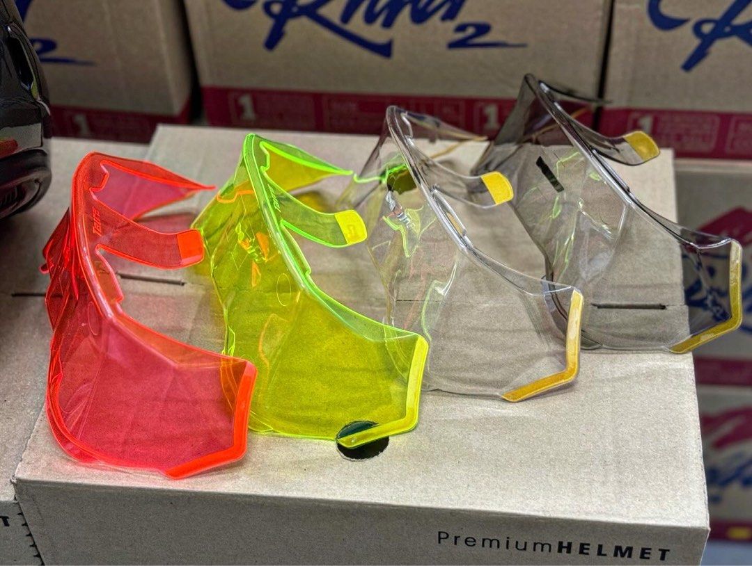 Arc Ritz Helmet Spoiler, Motorcycles, Motorcycle Apparel on Carousell