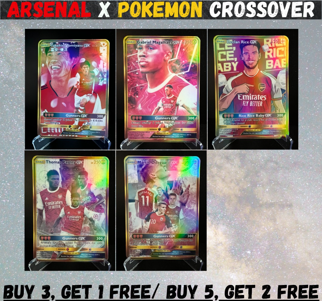 Arsenal GX Pokemon Card, Hobbies & Toys, Toys & Games on Carousell
