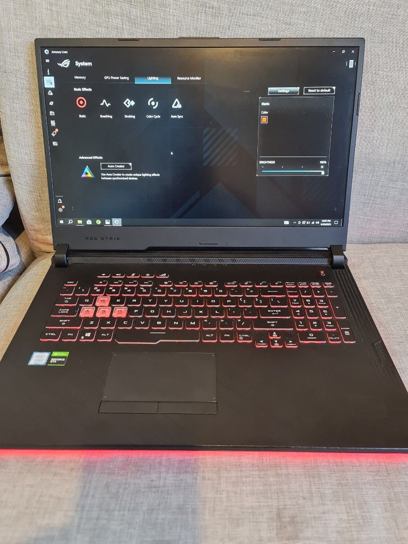 Asus ROG 17 Inch Full Games GTX1650 16GB RAM, Computers & Tech, Laptops ...