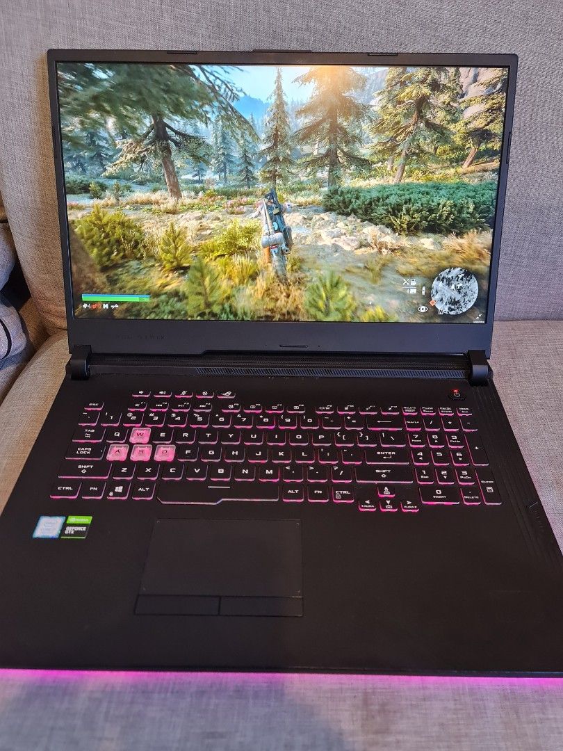 Asus ROG 17 Inch Full Games GTX1650 16GB RAM, Computers & Tech, Laptops & Notebooks on Carousell