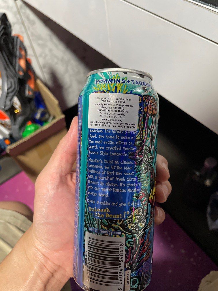 Aussie Lemonade Monster Energy, Food & Drinks, Other Food & Drinks on ...