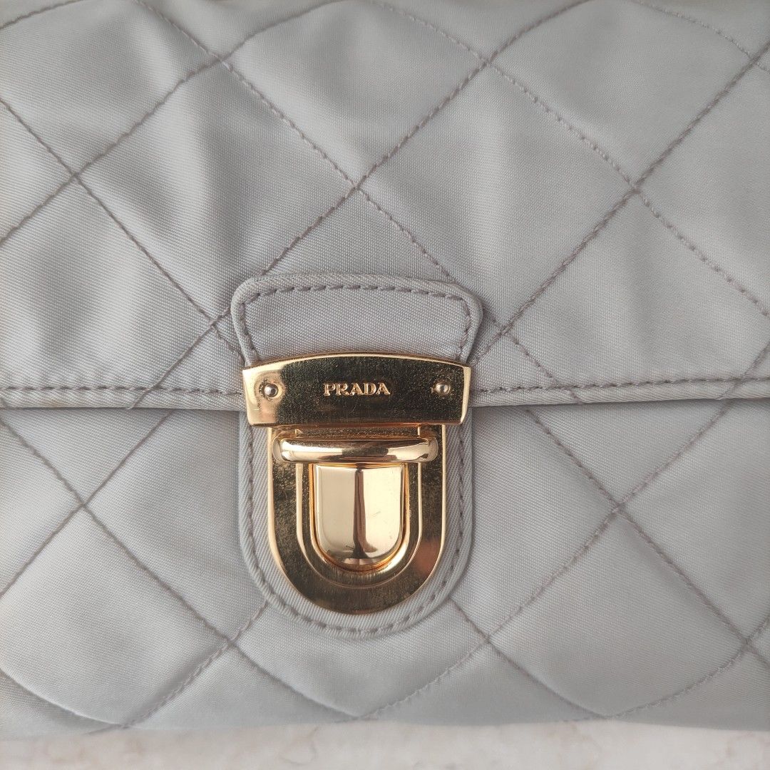 Authentic Prada Quilted Bag, Luxury, Bags & Wallets on Carousell