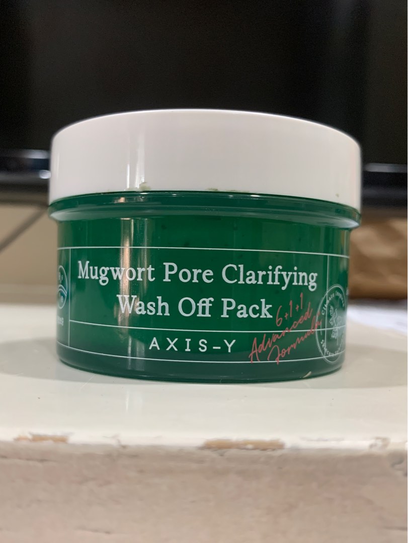 AXIS - Y MUGWORT PORE CLARIFYING WASH OFF PACK | MASK, Beauty ...