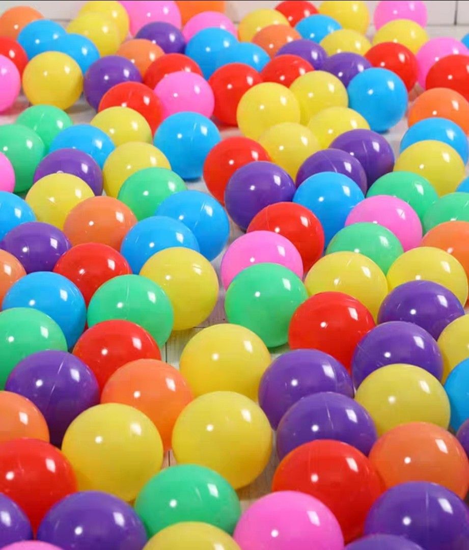 Ball Plastic Play Balls, Hobbies & Toys, Toys & Games on Carousell