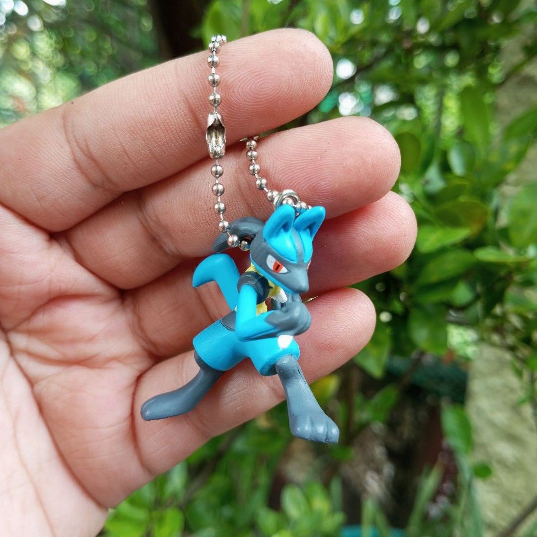BANDAI Pokemon Lucario Figure Keychain, Hobbies & Toys, Toys & Games on ...