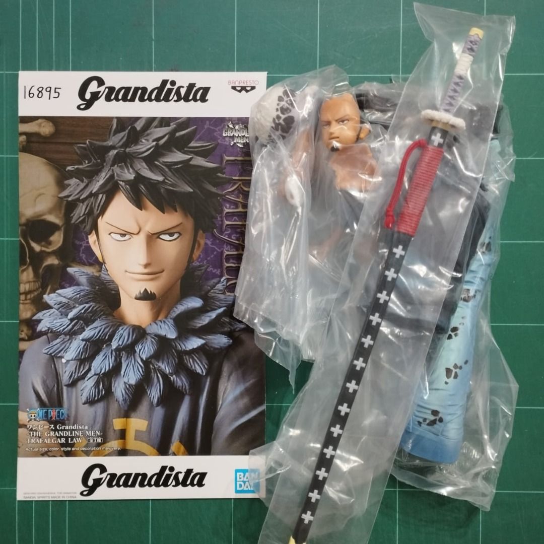 BANPRESTO 16895 ONE PIECE GRANDISTA -THE GRANDLINE MEN- TRAFALGAR. LAW ...