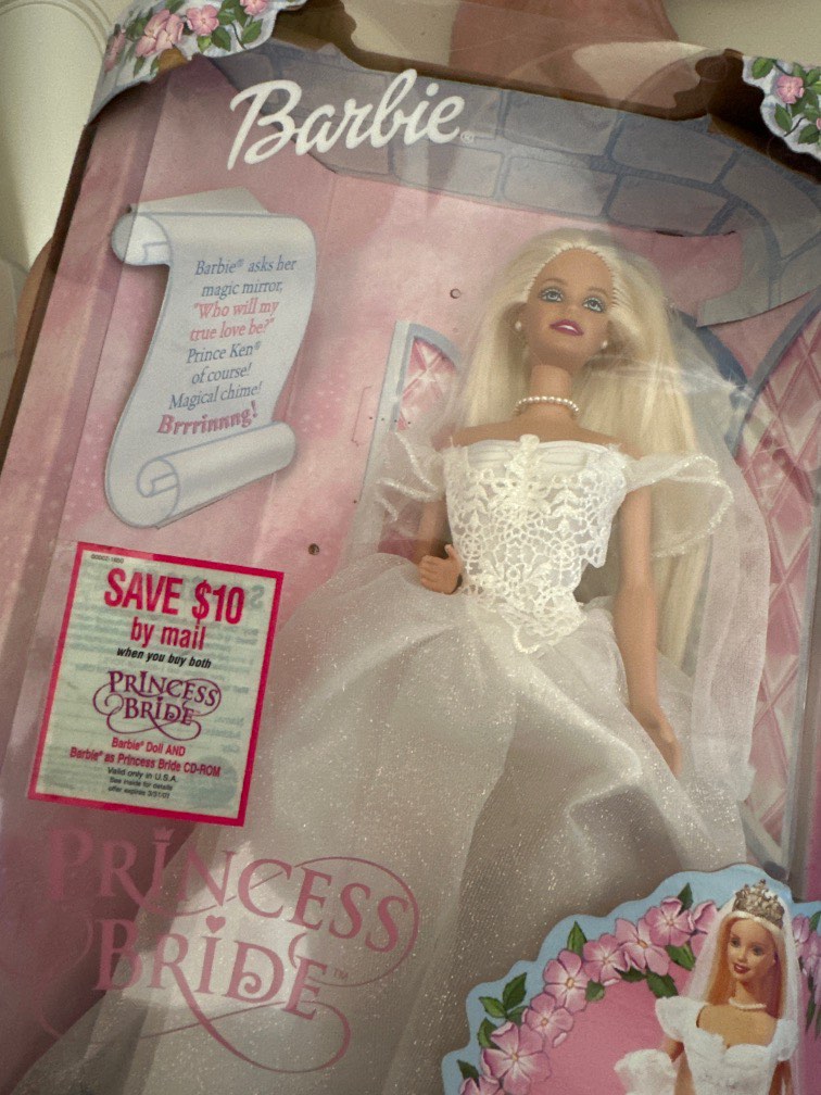 Barbie princess bride, Hobbies & Toys, Toys & Games on Carousell