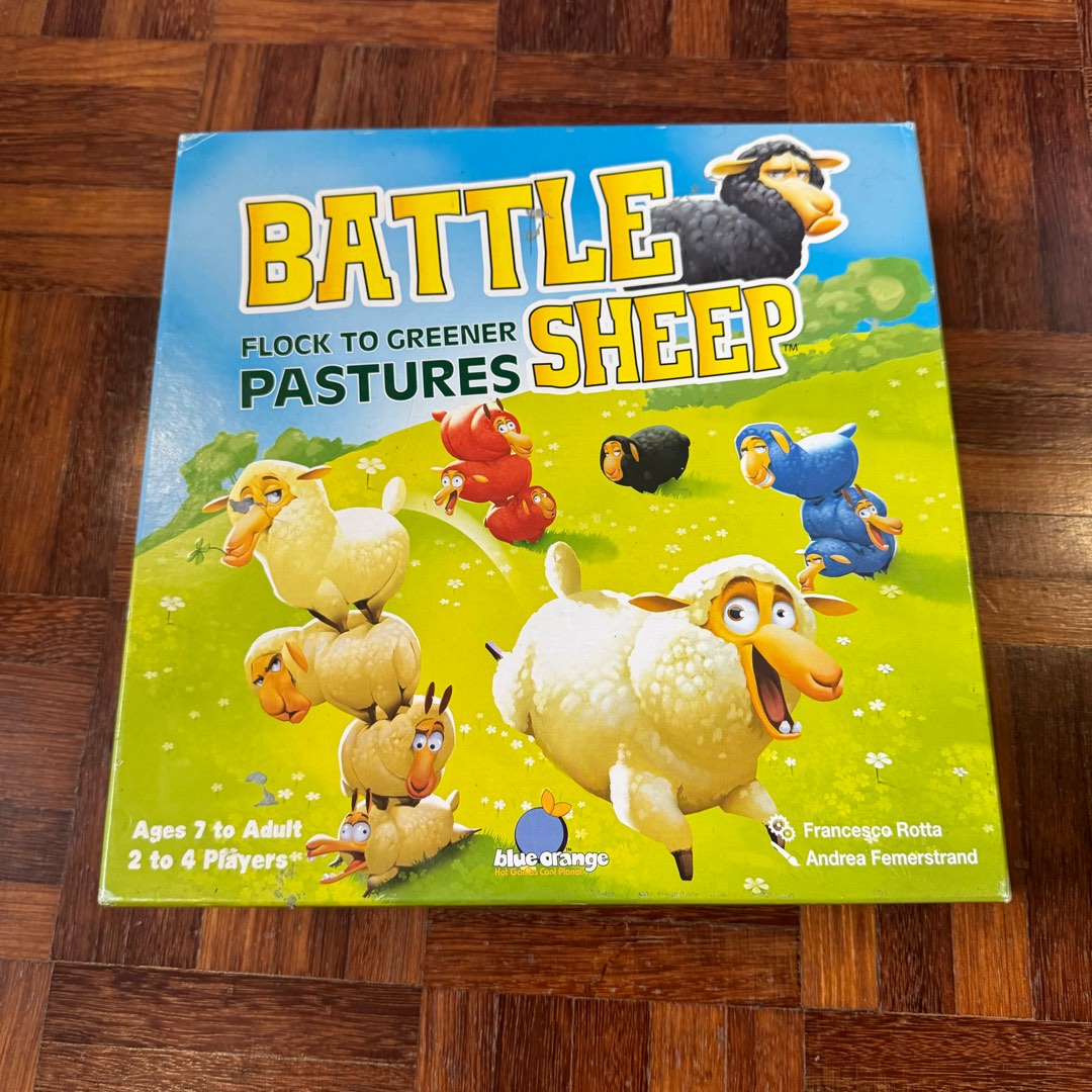 Battle Sheep Board Game, Hobbies & Toys, Toys & Games on Carousell