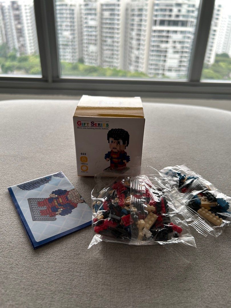 BB8 / Superman nano blocks, Hobbies & Toys, Toys & Games on Carousell