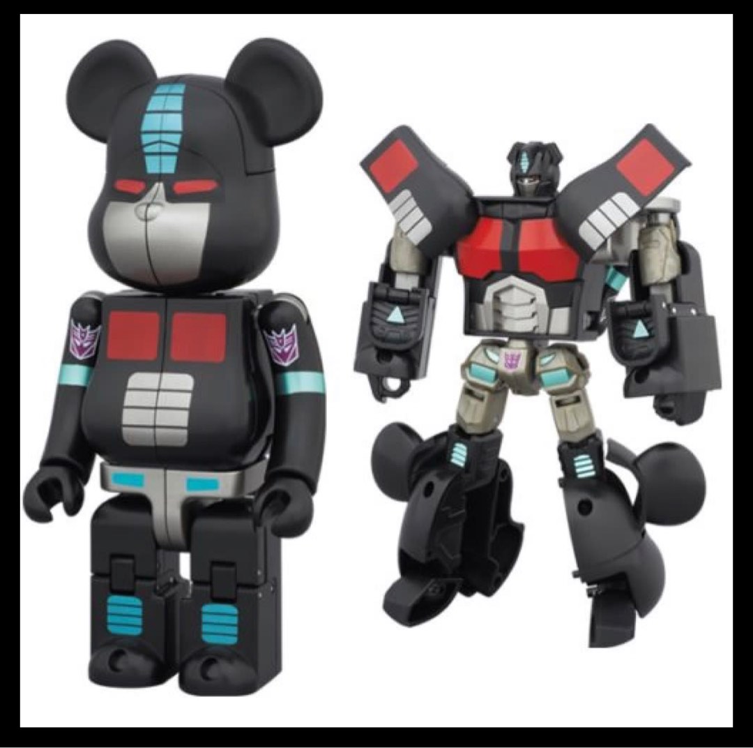 Bearbrick 200% Transformer special Edition nemesis prime/Optimus prime ...