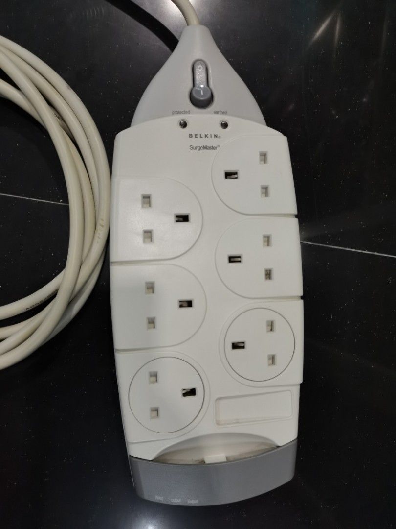 belkin surgemaster 6 gang, Computers & Tech, Office & Business ...