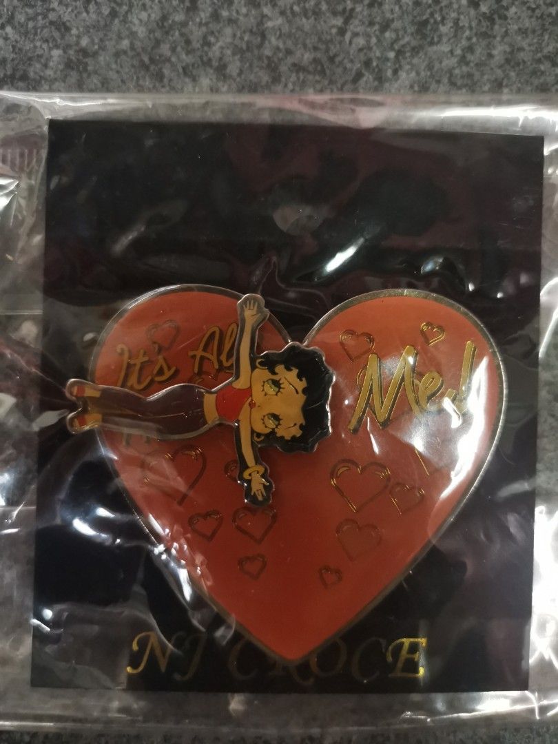 Betty Boop pin, Hobbies & Toys, Memorabilia & Collectibles, Vintage ...