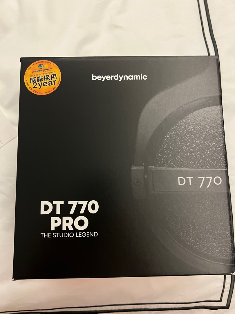 Beyerdynamic DT770 Pro 80ohm, 音響器材, 頭戴式/罩耳式耳機 - Carousell