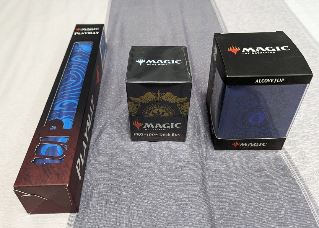 *BNIB* Magic the Gathering (MTG) Ultra Pro - Mana 7 Playmat Island, Mana 7 Island Alcove Flip ...