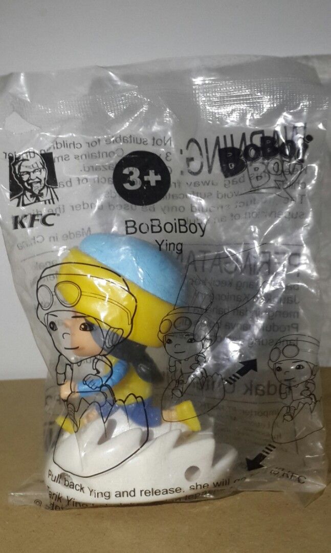 NEW - Boboi Boy Ying Chaki Kids Meal KFC 2016, Toys & Collectibles ...