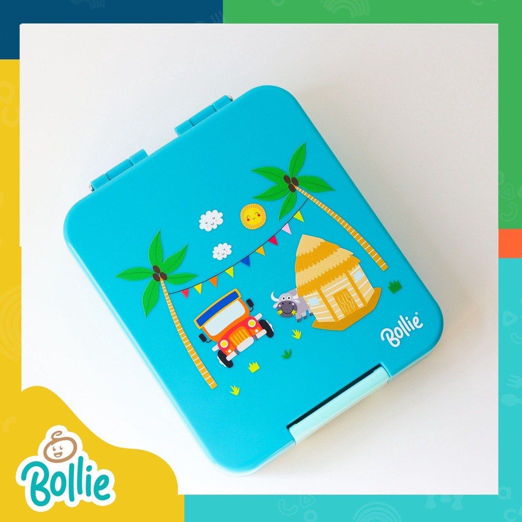 Bollie | 3-Compartment Bento Lunch Box, Babies & Kids, Nursing ...