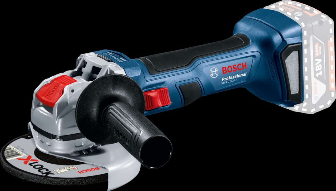 Bosch GWX 180-LI Cordless Angle Grinder 5 Bosch GWX 180-LI Cordless Angle Grinder 5