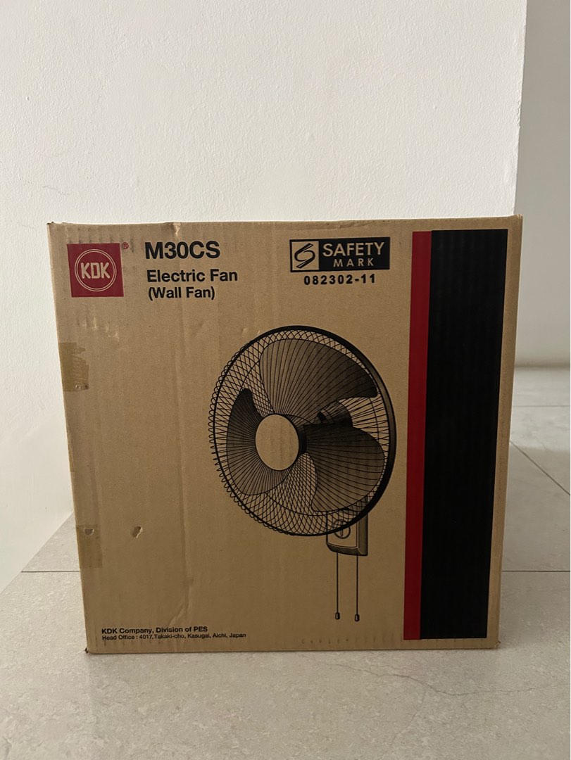 Brand new - KDK Wall Fan, Furniture & Home Living, Lighting & Fans ...
