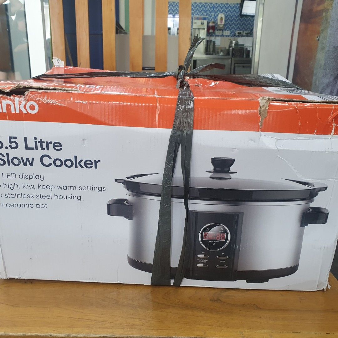 Brand New ANKO 6.5 Liters Slow Cooker, TV & Home Appliances, Kitchen ...
