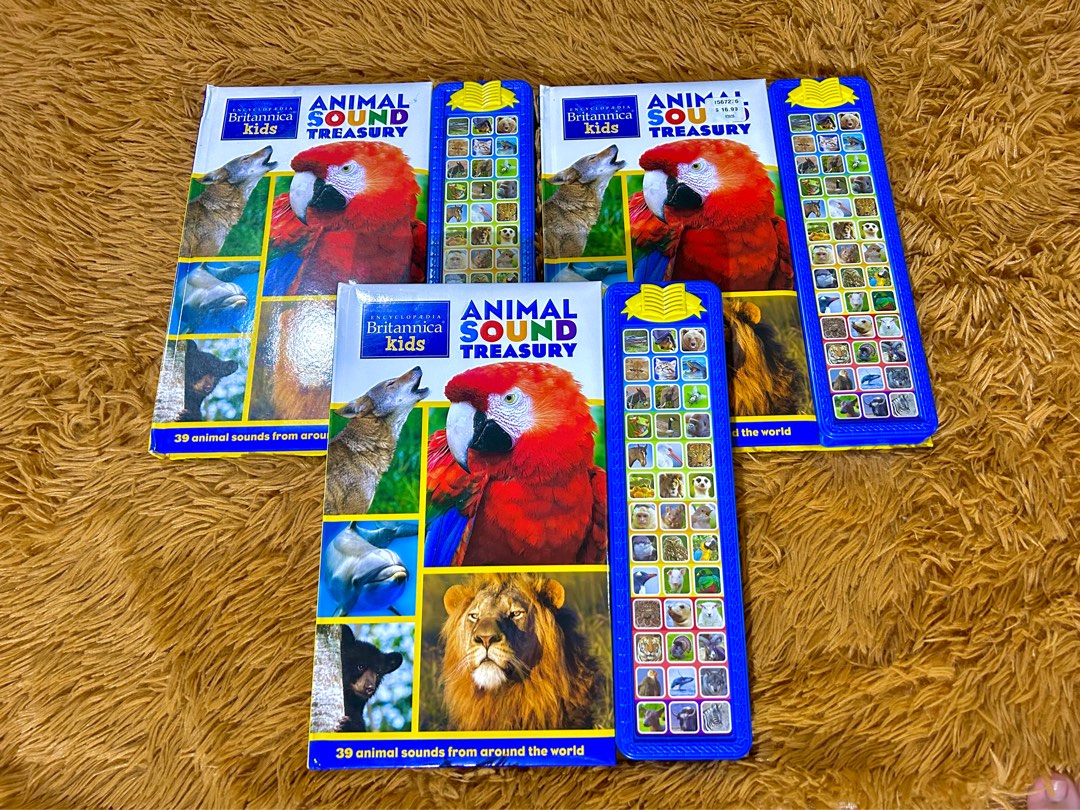 Britannica Animal Sound Treasury, Hobbies & Toys, Toys & Games on Carousell