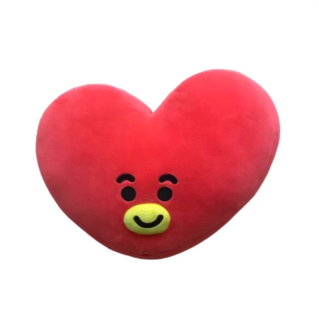 BT21 Tata Face Cushion Plush, Hobbies & Toys, Toys & Games on Carousell
