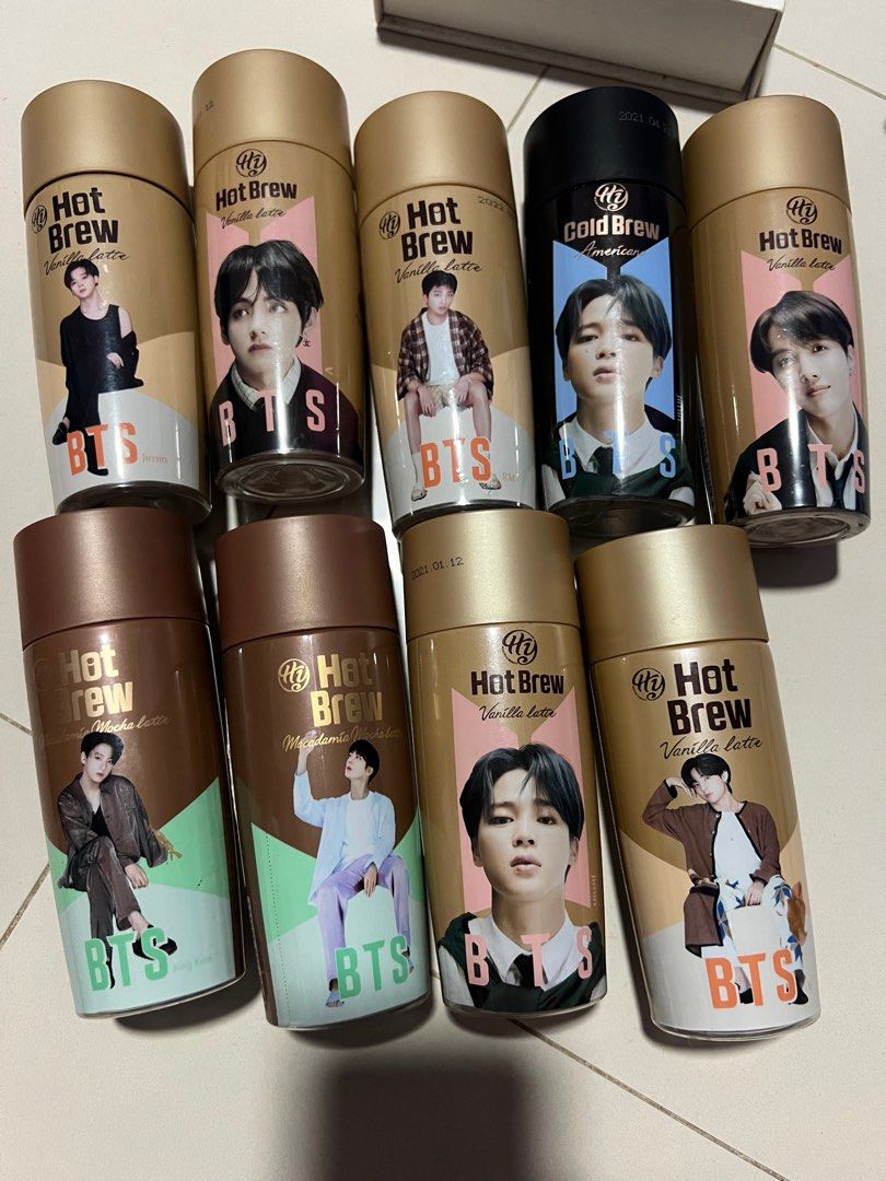 BTS coffee bottles, Furniture & Home Living, Kitchenware & Tableware ...