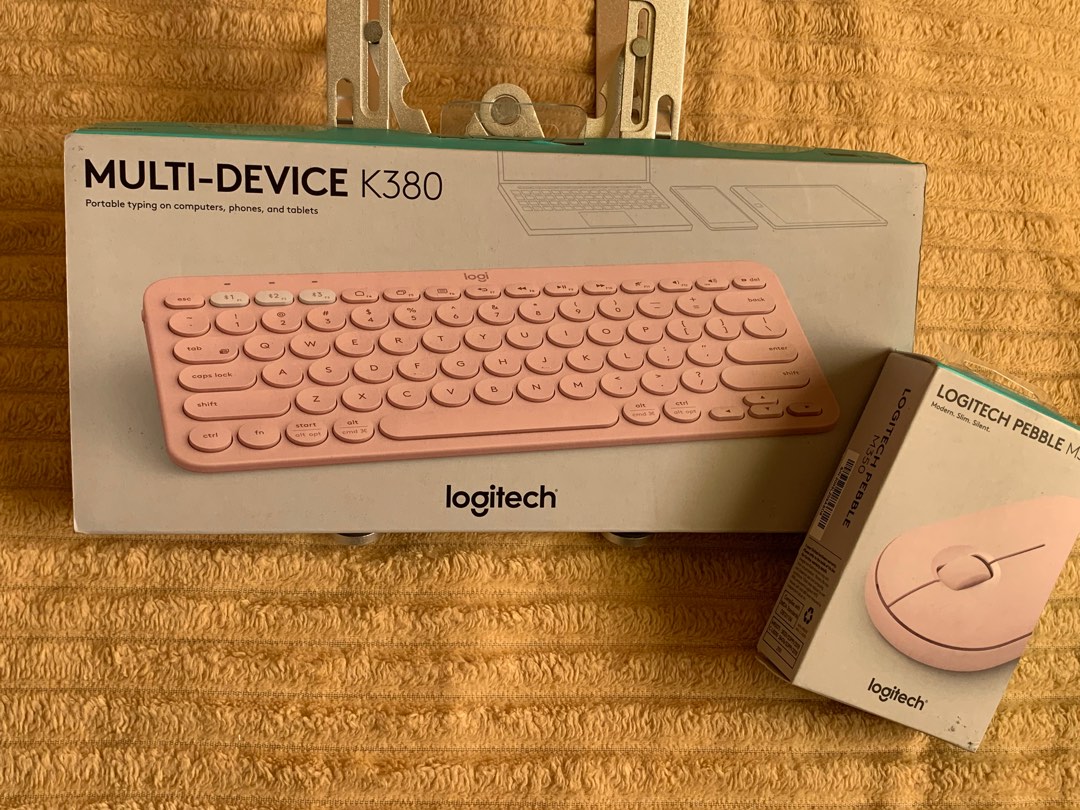 BUNDLE Multi-Device K380 and Logitech Pebble M350, Computers & Tech ...
