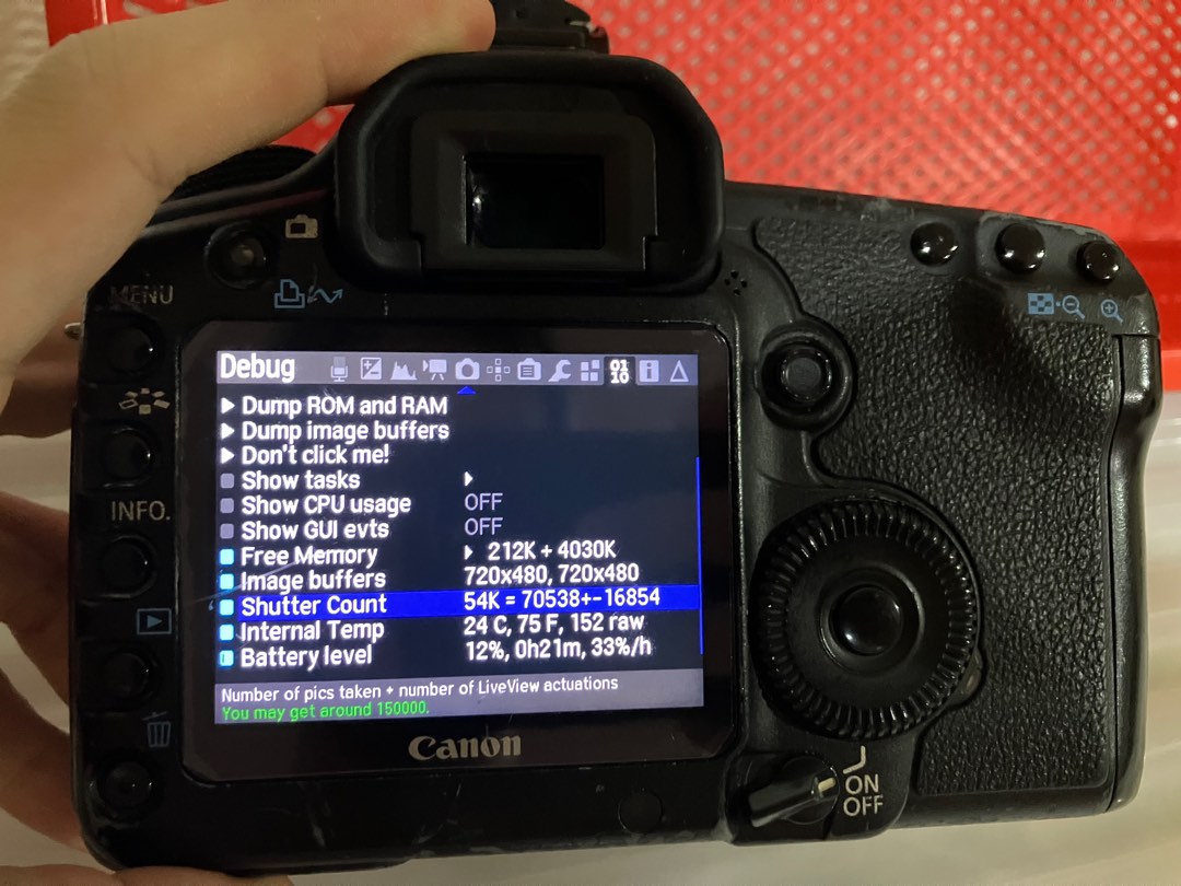 Canon 5D2 5D Mark 2 ii DSLR with SD adapter free 16gb Magic lantern guide, Photography, Cameras ...