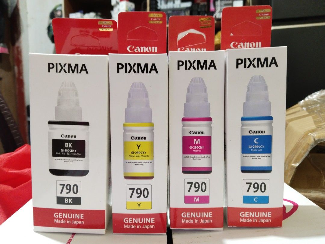 Canon Ink 790 B,C,Y,M ( 4BCOLORS & PER SET), Computers & Tech, Printers ...