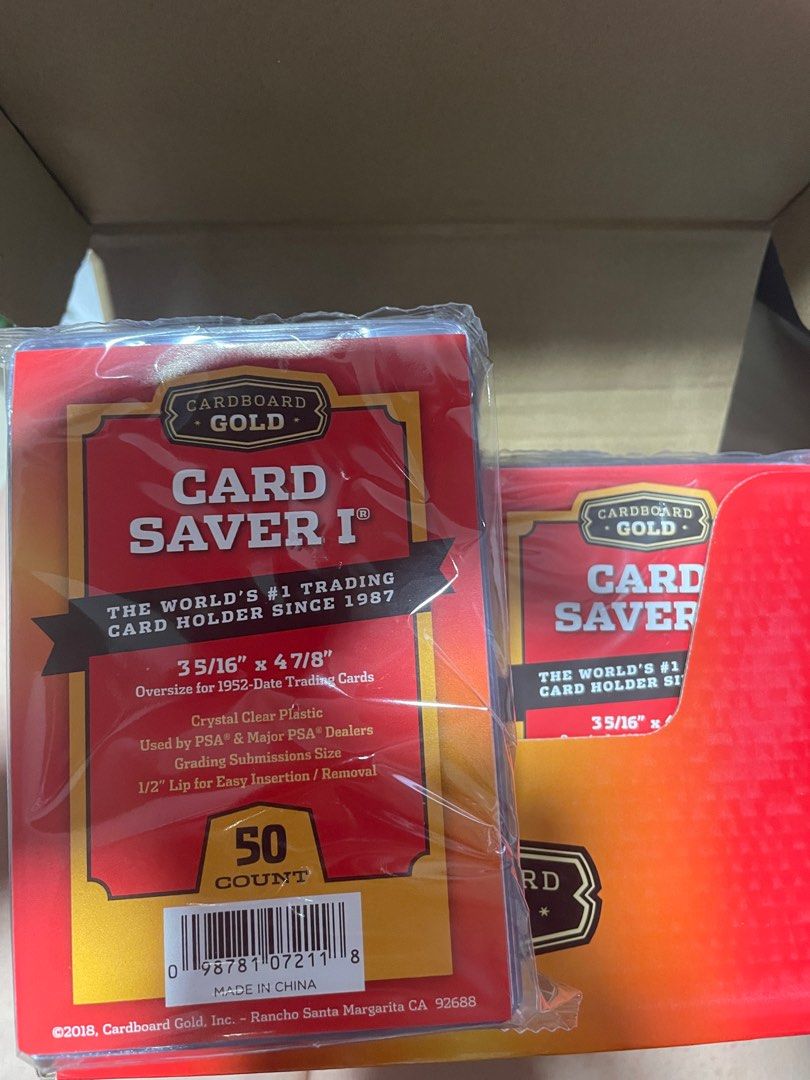 Card Saver 1 CBG, Grading Submissions, Hobbies & Toys, Toys & Games on Carousell