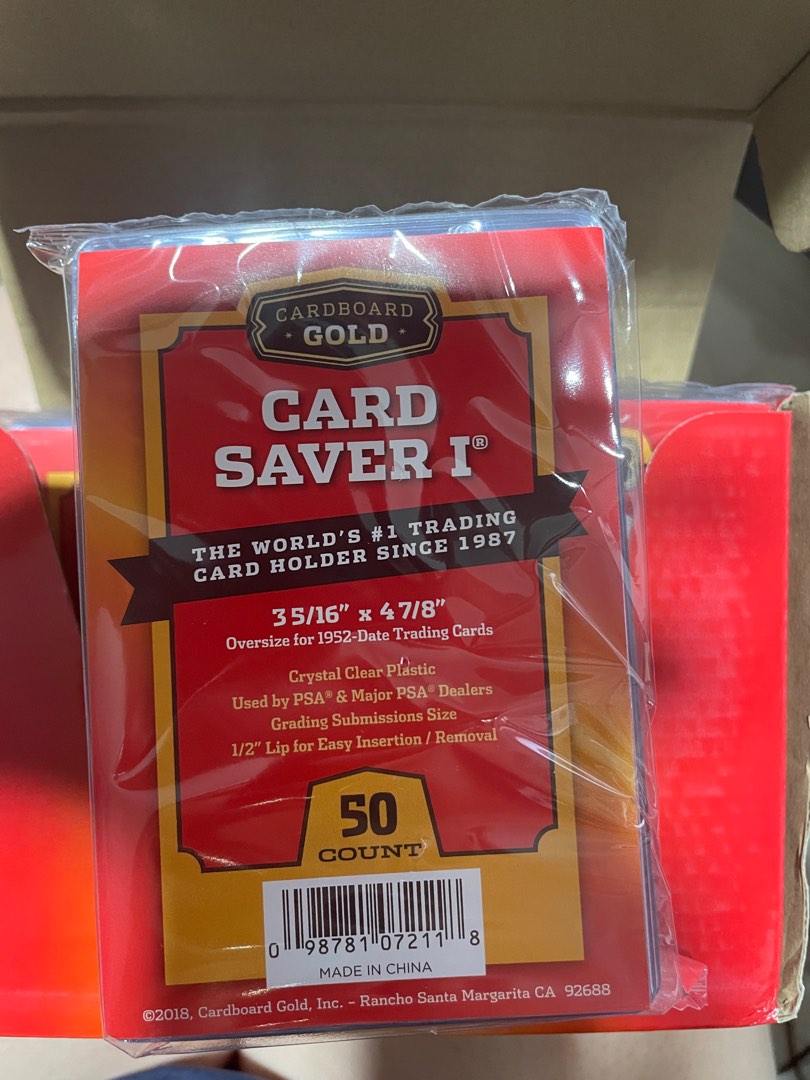 Card Saver 1 CBG, Grading Submissions, Hobbies & Toys, Toys & Games on Carousell