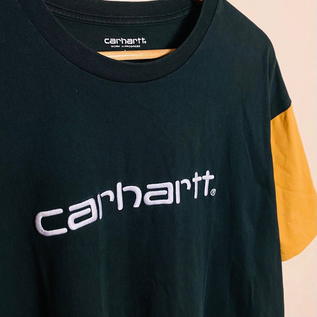 Carhartt Tri-color, Men's Fashion, Tops & Sets, Tshirts & Polo Shirts ...