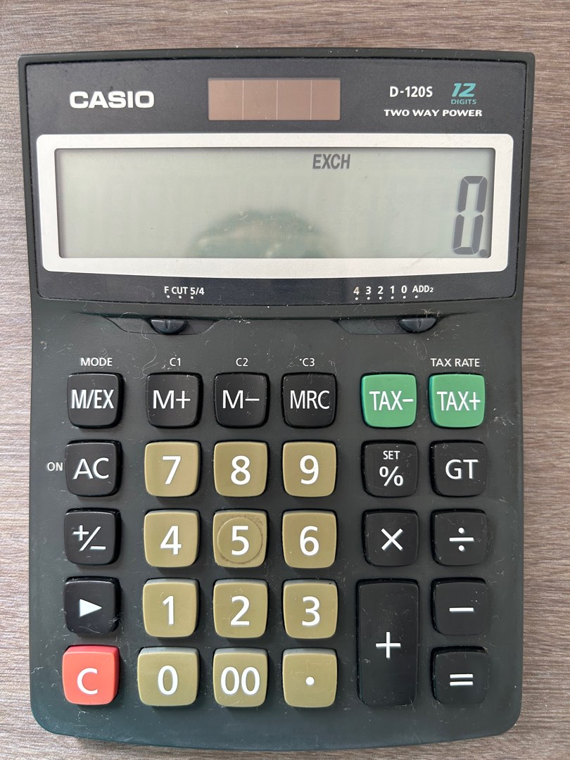 Casio D-120TV, 電腦＆科技, 商務用科技產品 - Carousell