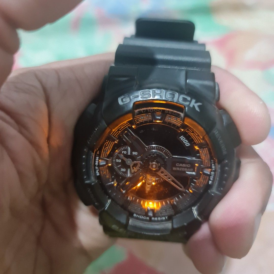 Casio Gshock GA110 Stealth, Men's Fashion, Watches & Accessories ...