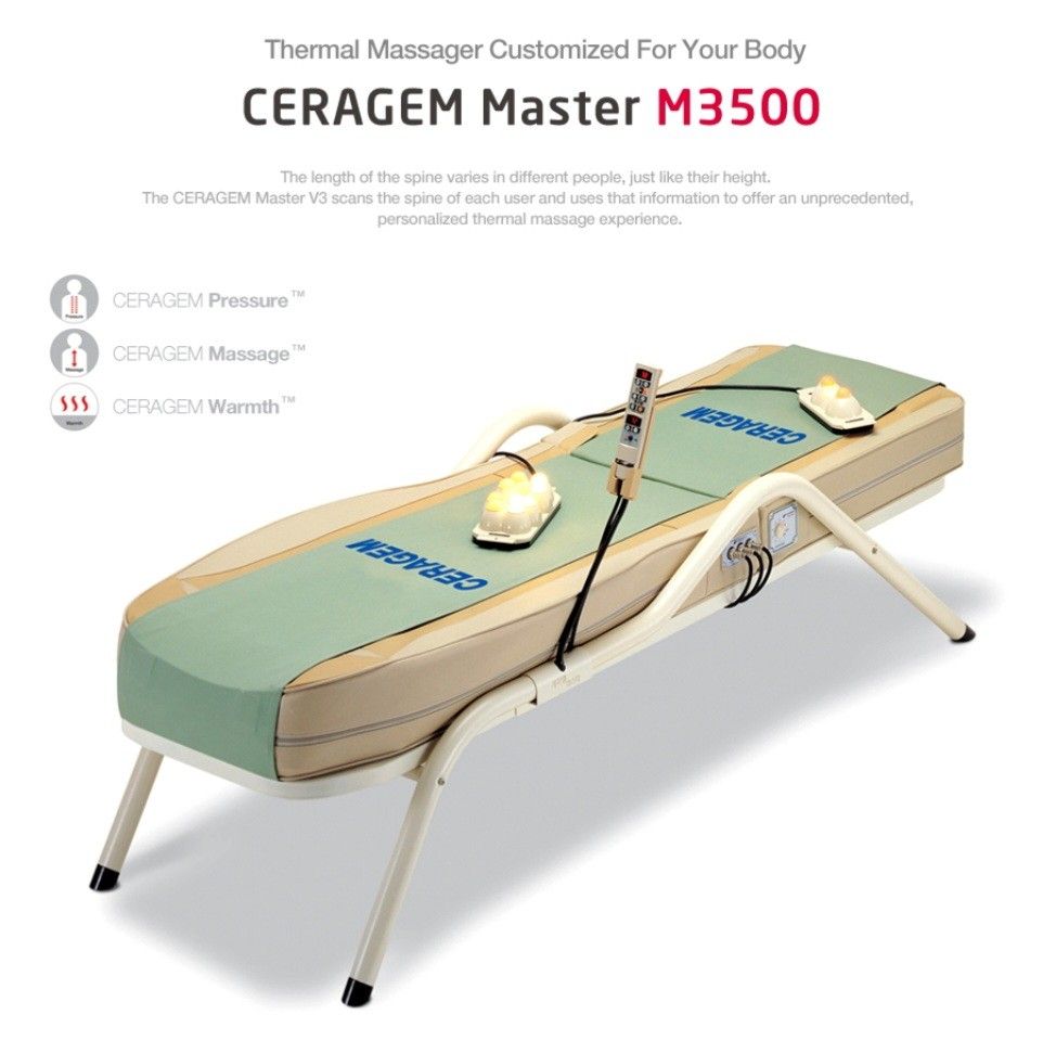 Ceragem MASTER-M3500 Personal Thermal Massager Bed, Health & Nutrition ...