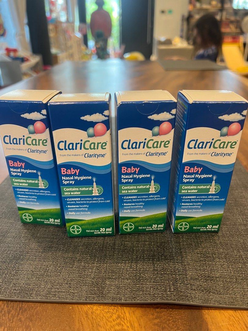 Claricare baby nasal spray, Health & Nutrition, Health Supplements ...