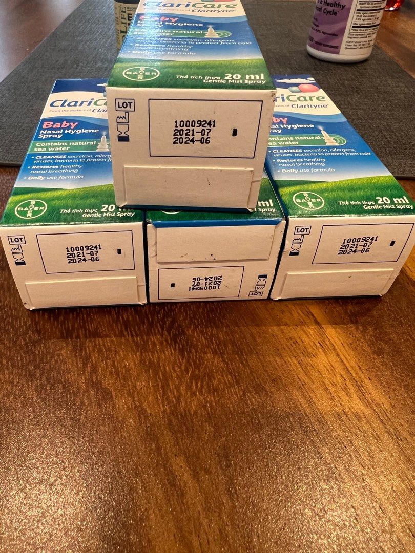 Claricare baby nasal spray, Health & Nutrition, Health Supplements ...