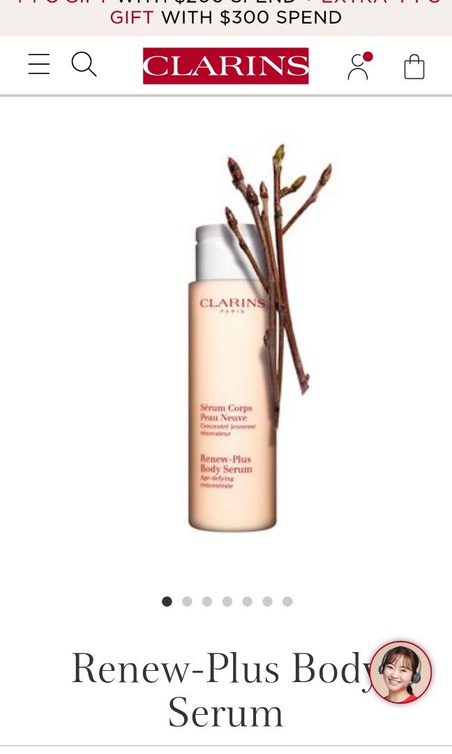 Clarins Renew-Plus Body Serum 100ml, Beauty & Personal Care, Bath ...